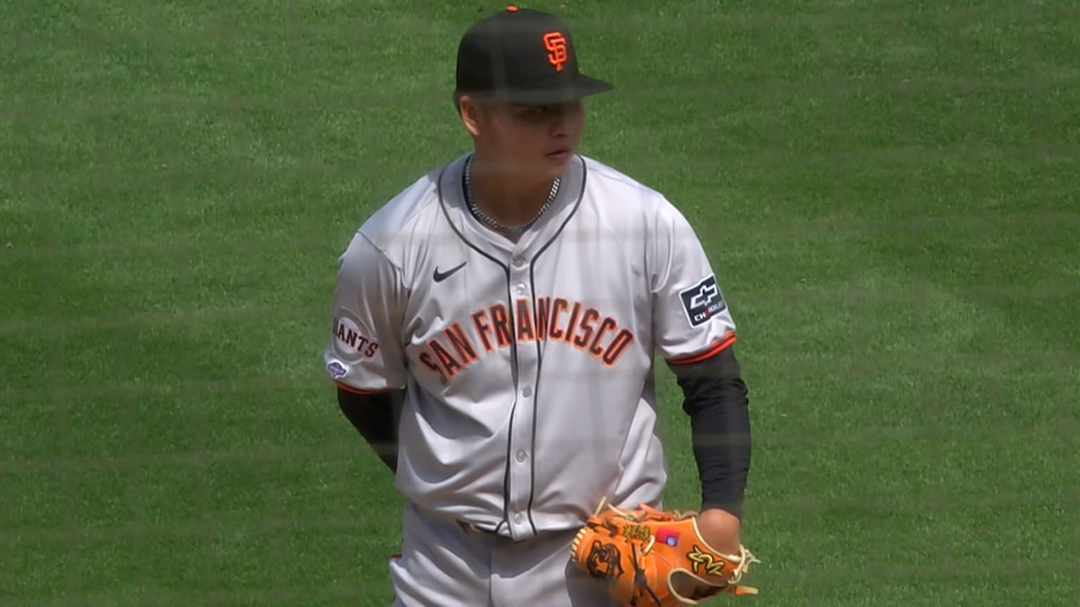 Kai-Wei Teng's first MLB strikeout | 03/31/2024 | San Francisco Giants