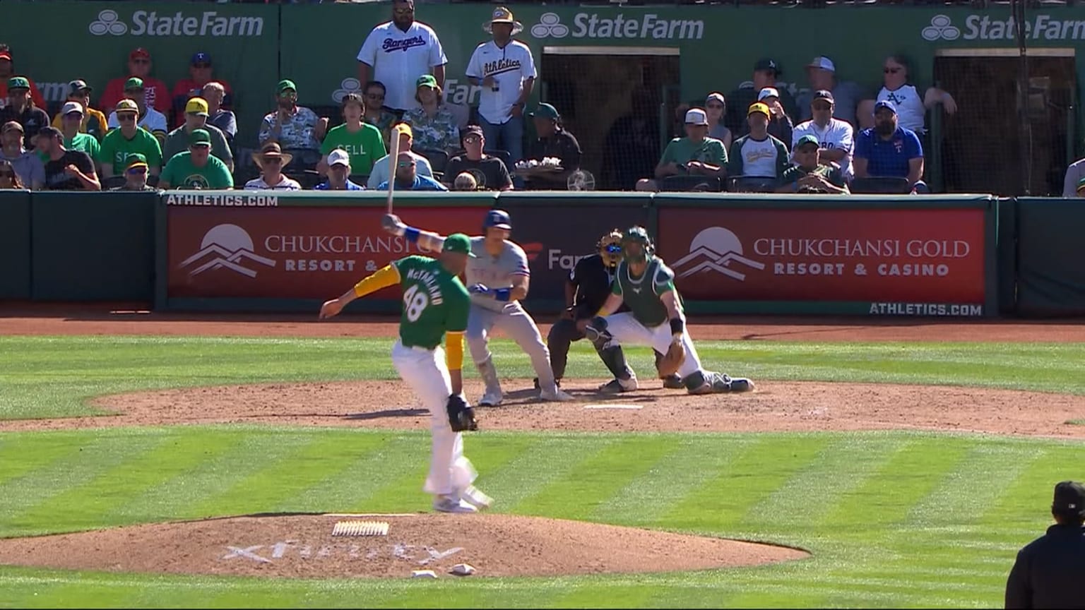 Nathaniel Lowe's two-run single | 05/08/2024 | Texas Rangers