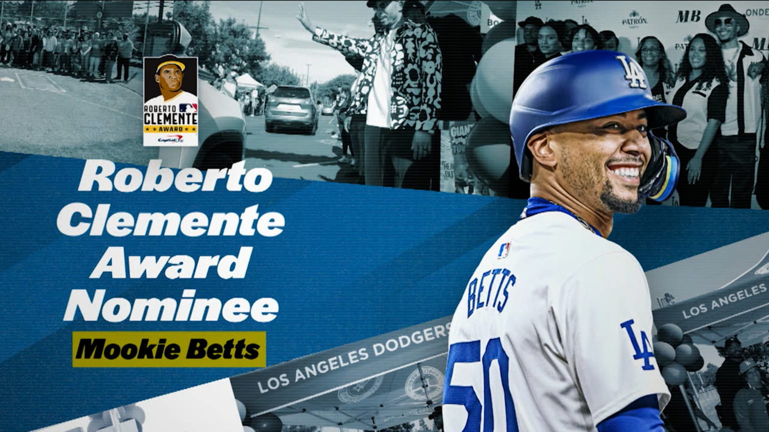 Betts on Roberto Clemente Award nomination, more | 09/09/2024 | Los ...