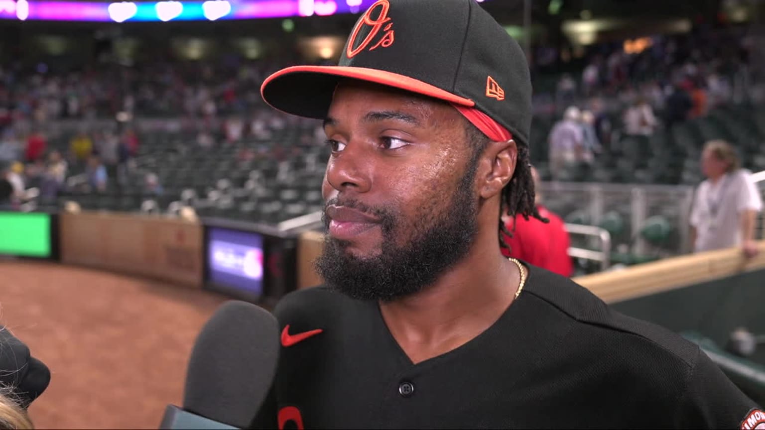 Cedric Mullins talks on his home run rob and more | 07/07/2023 ...