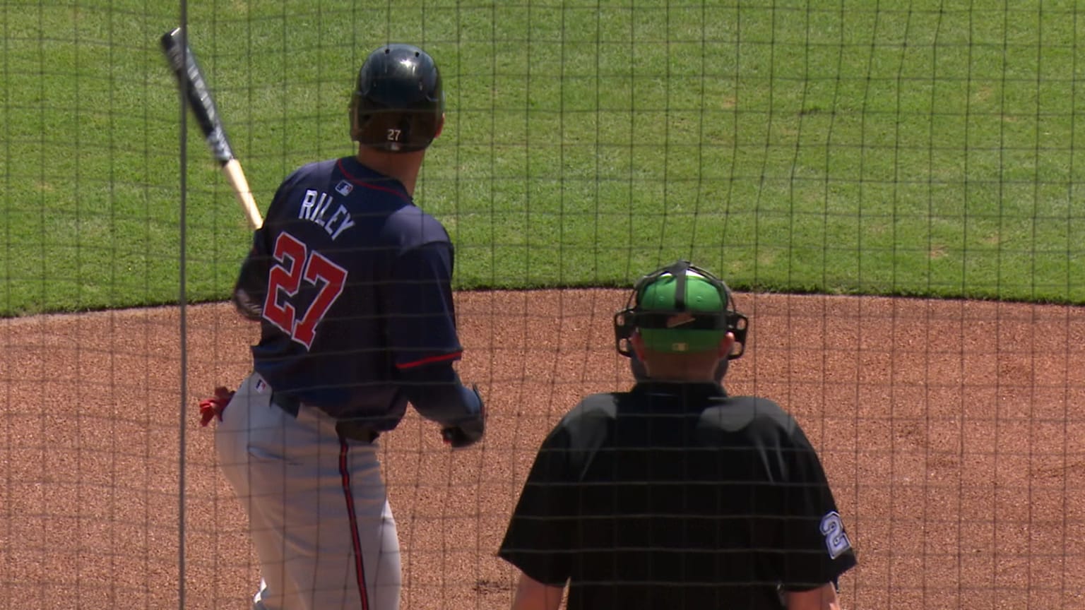 Austin Riley hammers a solo home run to left-center | 03/17/2024 | MLB.com