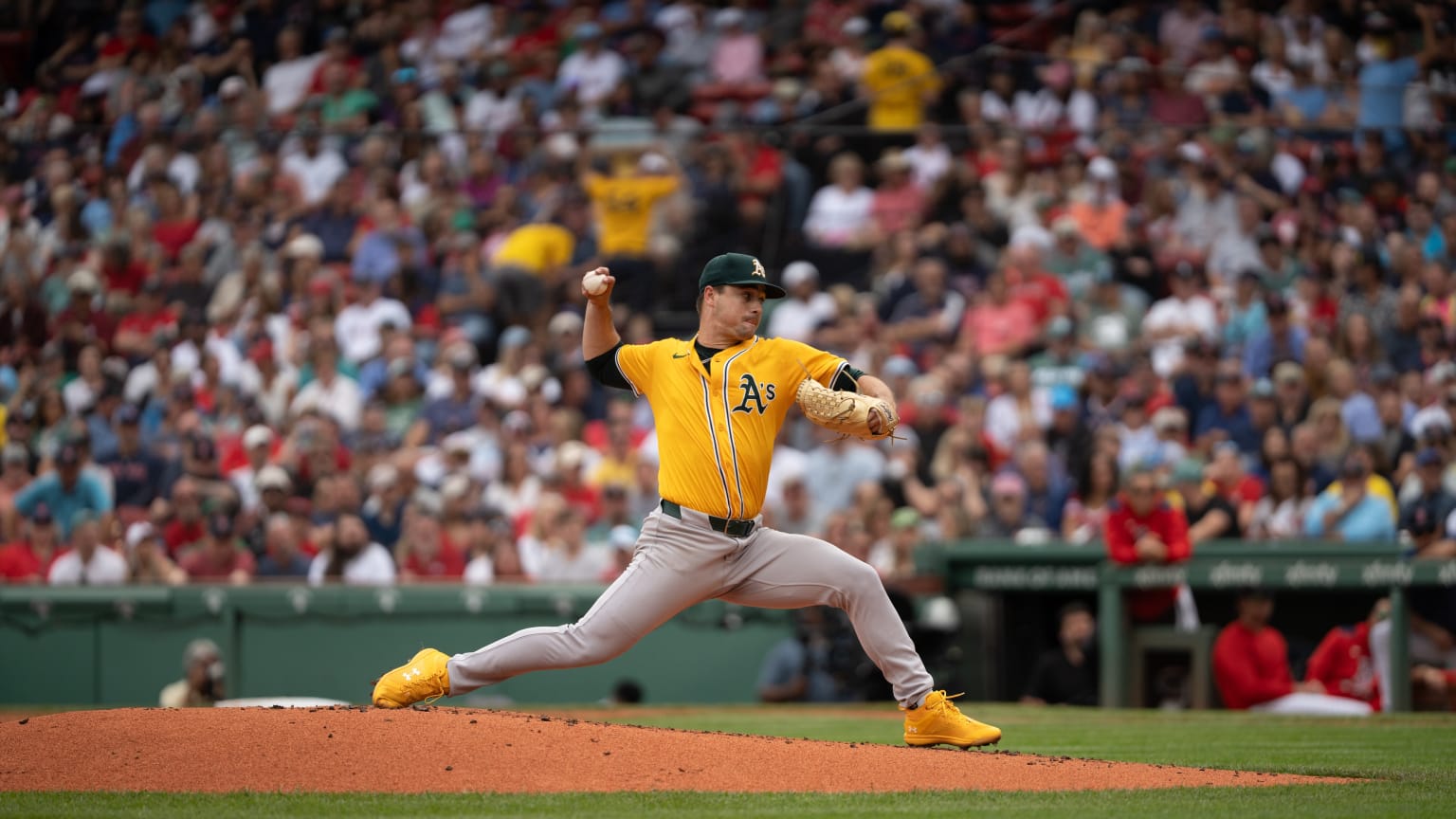 J.T. Ginn strikes out Ceddanne Rafaela swinging | 09/18/2025 | Athletics