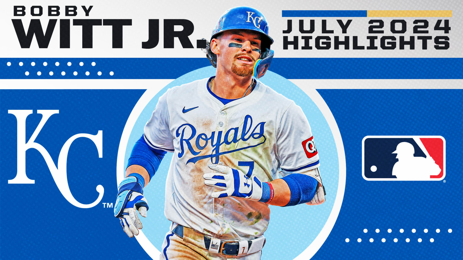 Bobby Witt Jr.'s best plays of July | 08/01/2024 | Kansas City Royals