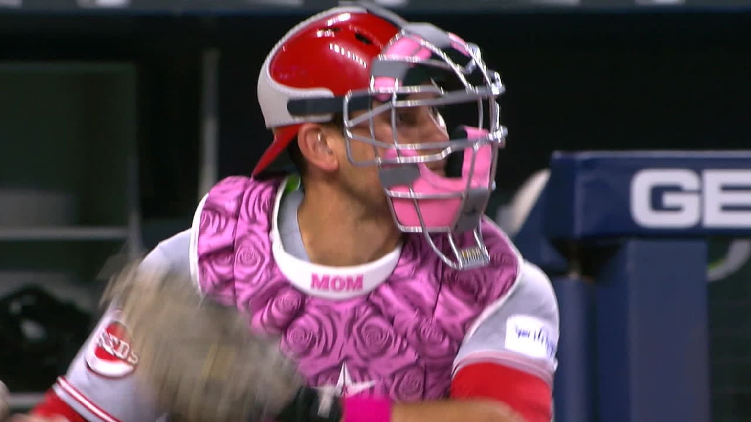 Luke Maile's message to his mom and pink gear | 05/14/2023 | Cincinnati ...