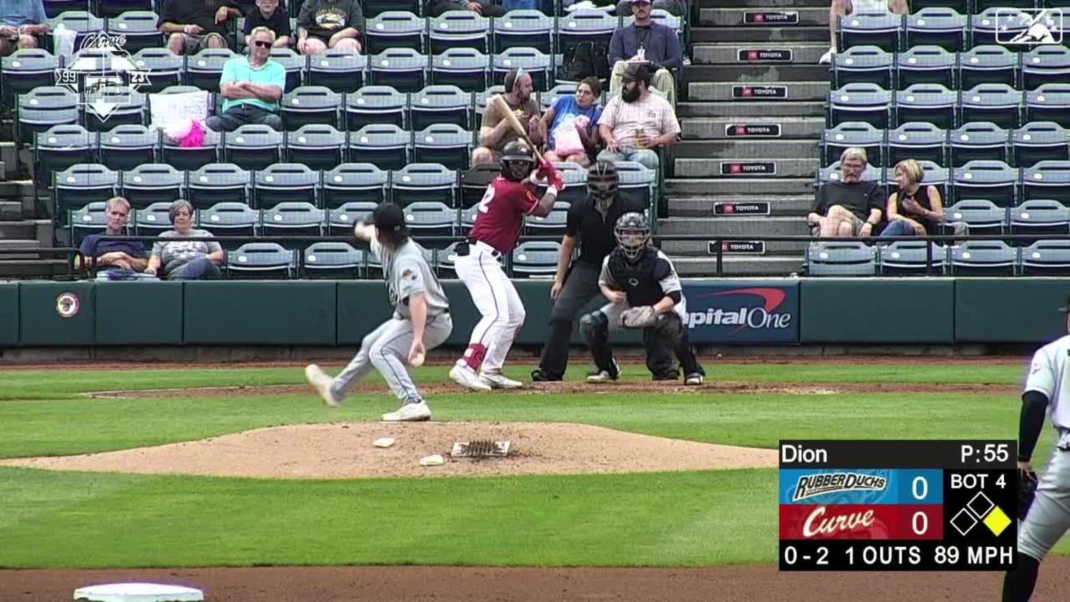 Will Dion collects his 5th K of the game | 08/25/2023 | MLB.com