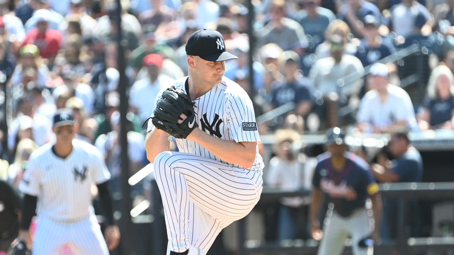 Clarke Schmidt K's five batters in start vs. Atlanta | 03/10/2024 | New ...