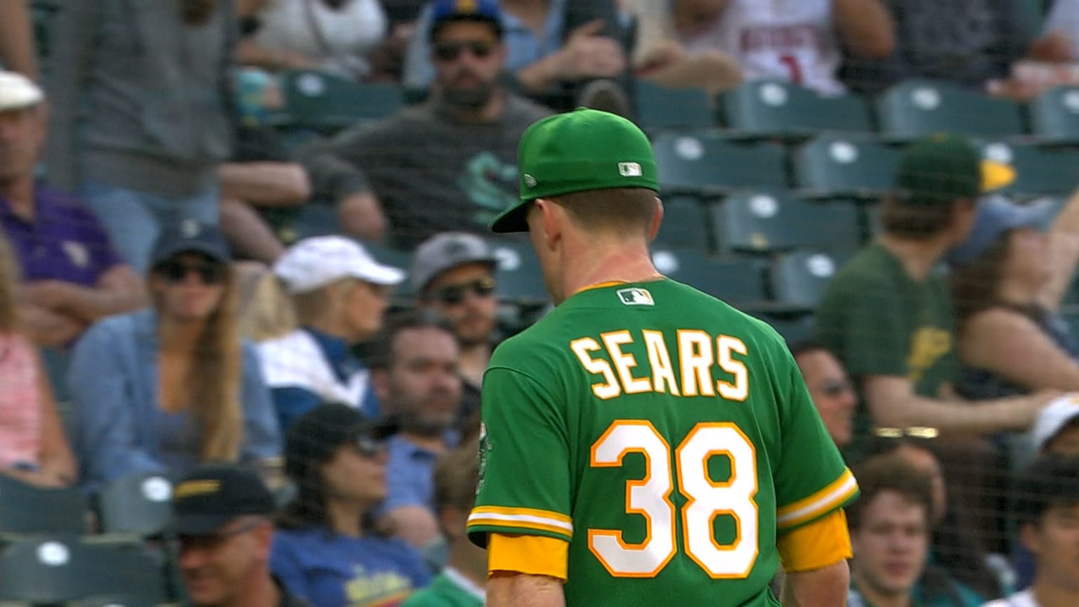 JP Sears forces the groundout to end his outing | 05/25/2023 | Athletics
