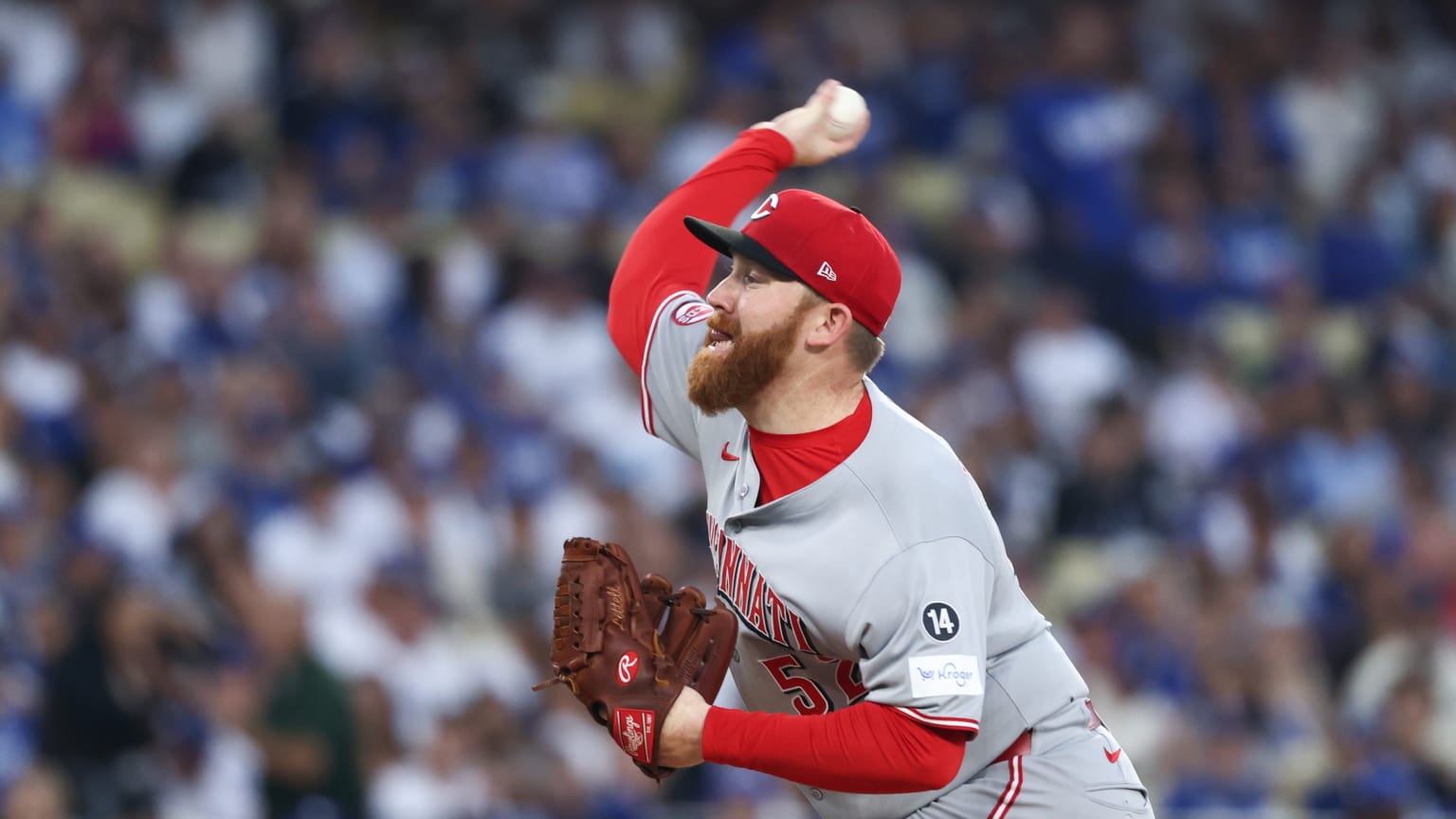 Zack Littell strikes out Andy Pages | 10/01/2025 | Cincinnati Reds