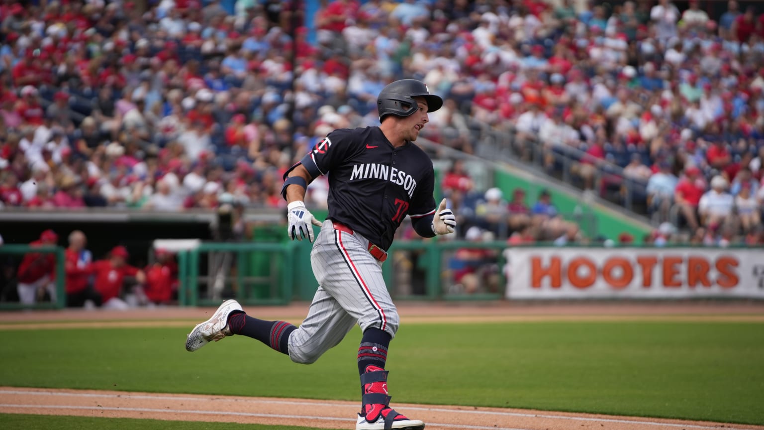 Twins No. 2 prospect Brooks Lee laces an RBI double | 03/02/2024 | Minnesota Twins