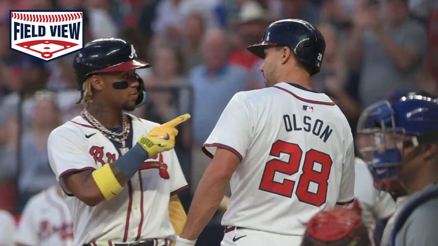 Field view: Matt Olson's three-run home run | 05/14/2024 | MLB.com