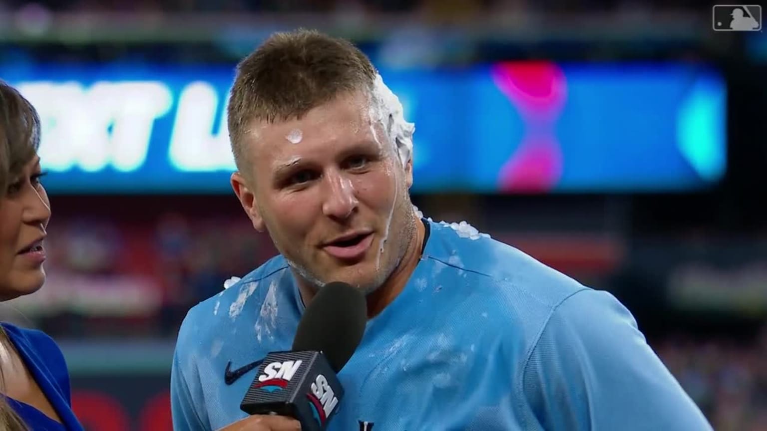 Daulton Varsho on walk-off victory over the Mariners | 04/29/2023 ...