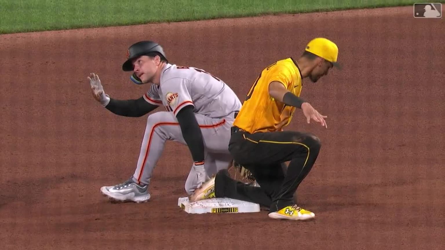 Patrick Bailey collects his first career stolen base | 07/14/2023 | San ...