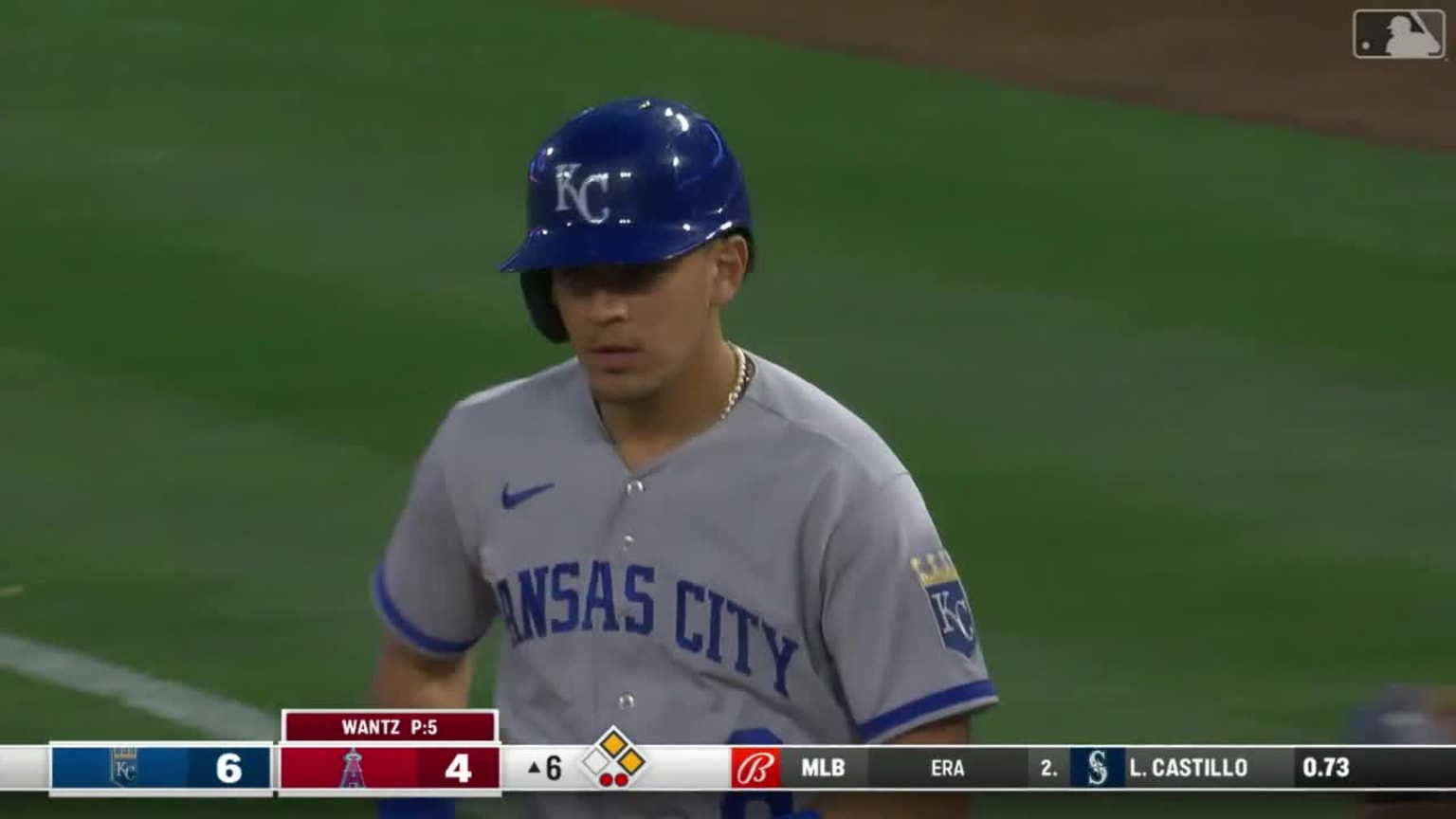 Nicky Lopez's RBI forceout | 04/22/2023 | Kansas City Royals