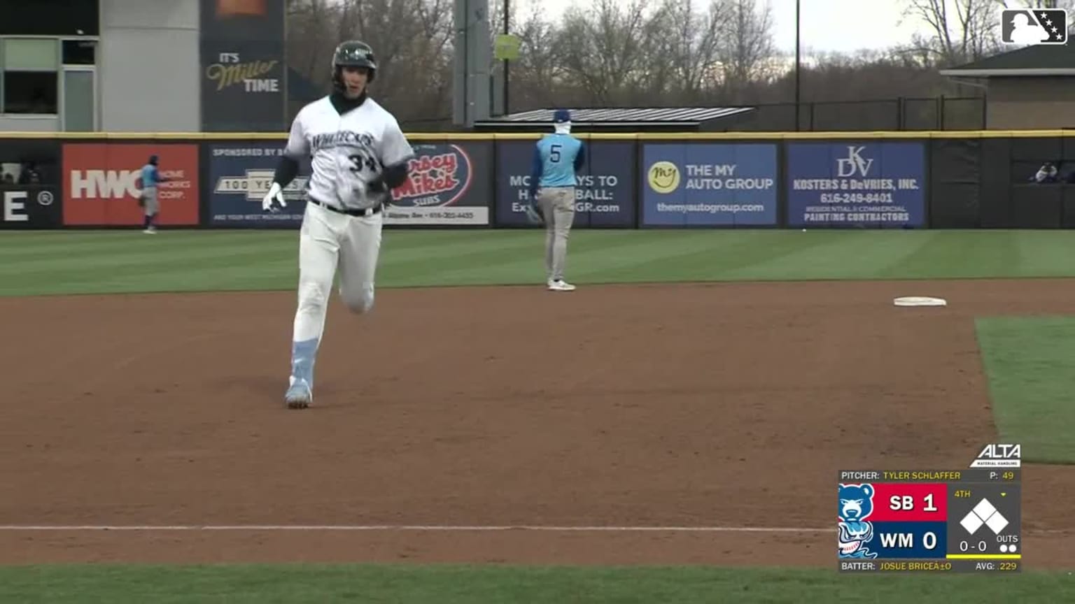Josue Briceño's solo homer | 04/15/2025 | Detroit Tigers