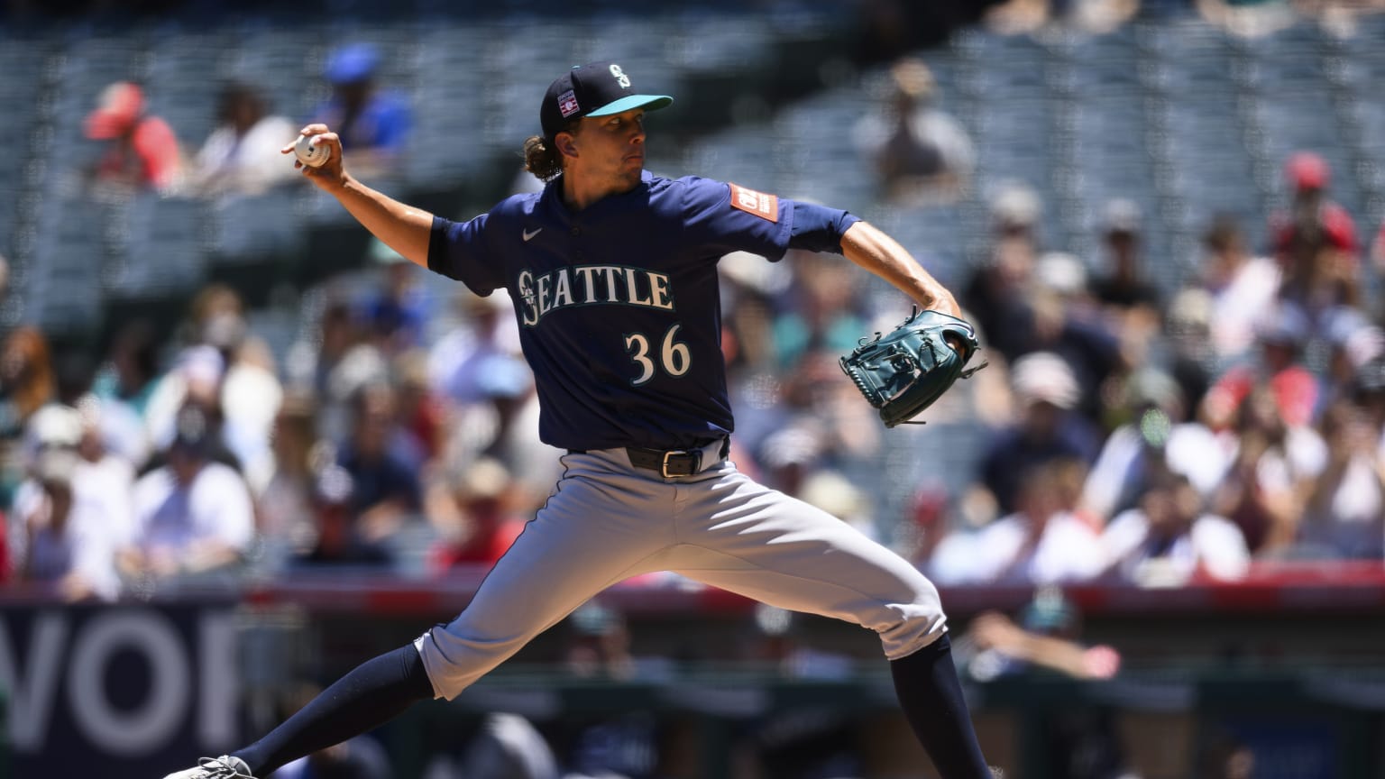 Logan Gilbert strikes out seven | 07/27/2025 | Seattle Mariners