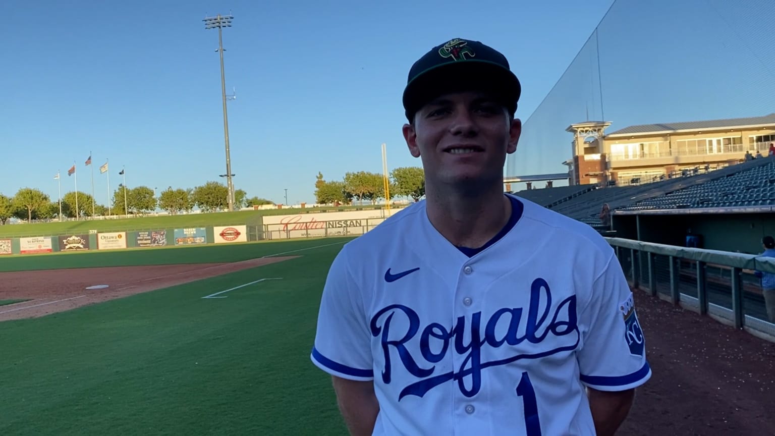 Peyton Wilson on being aggressive at the plate, more | 10/12/2023 ...