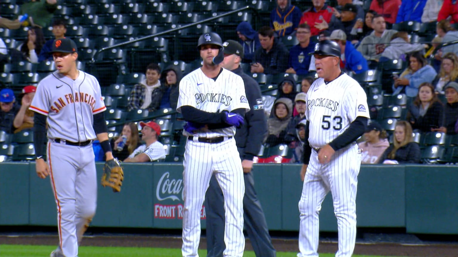 Sean Bouchard hits a single into center field | 09/21/2022 | Colorado ...