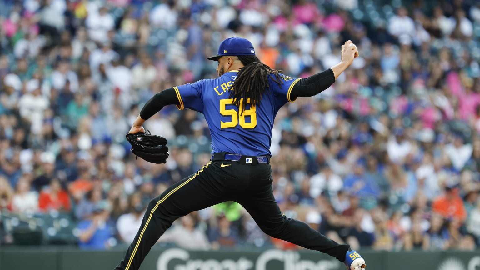 Luis Castillo's 6 2/3 scoreless innings | 07/18/2025 | Seattle Mariners