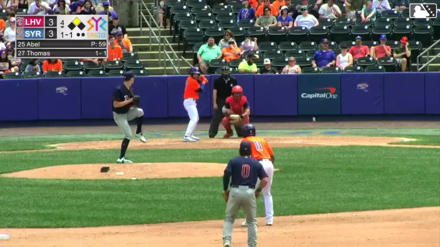 Rhylan Thomas' second homer of the game | 06/16/2024 | New York Mets