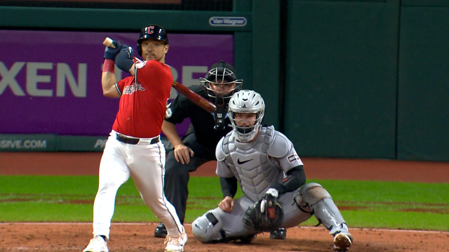 Steven Kwan remolca con sencillo en el 5to | 24/09/2025 | Los Guardians ...