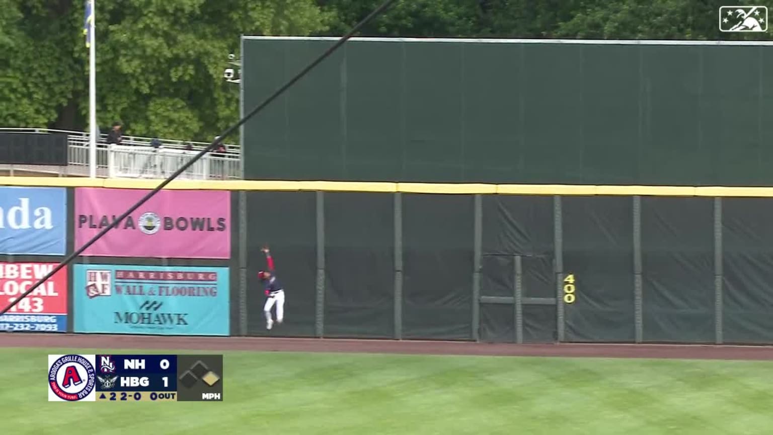 James Wood makes a jumping catch at the wall | 06/10/2023 | MLB.com