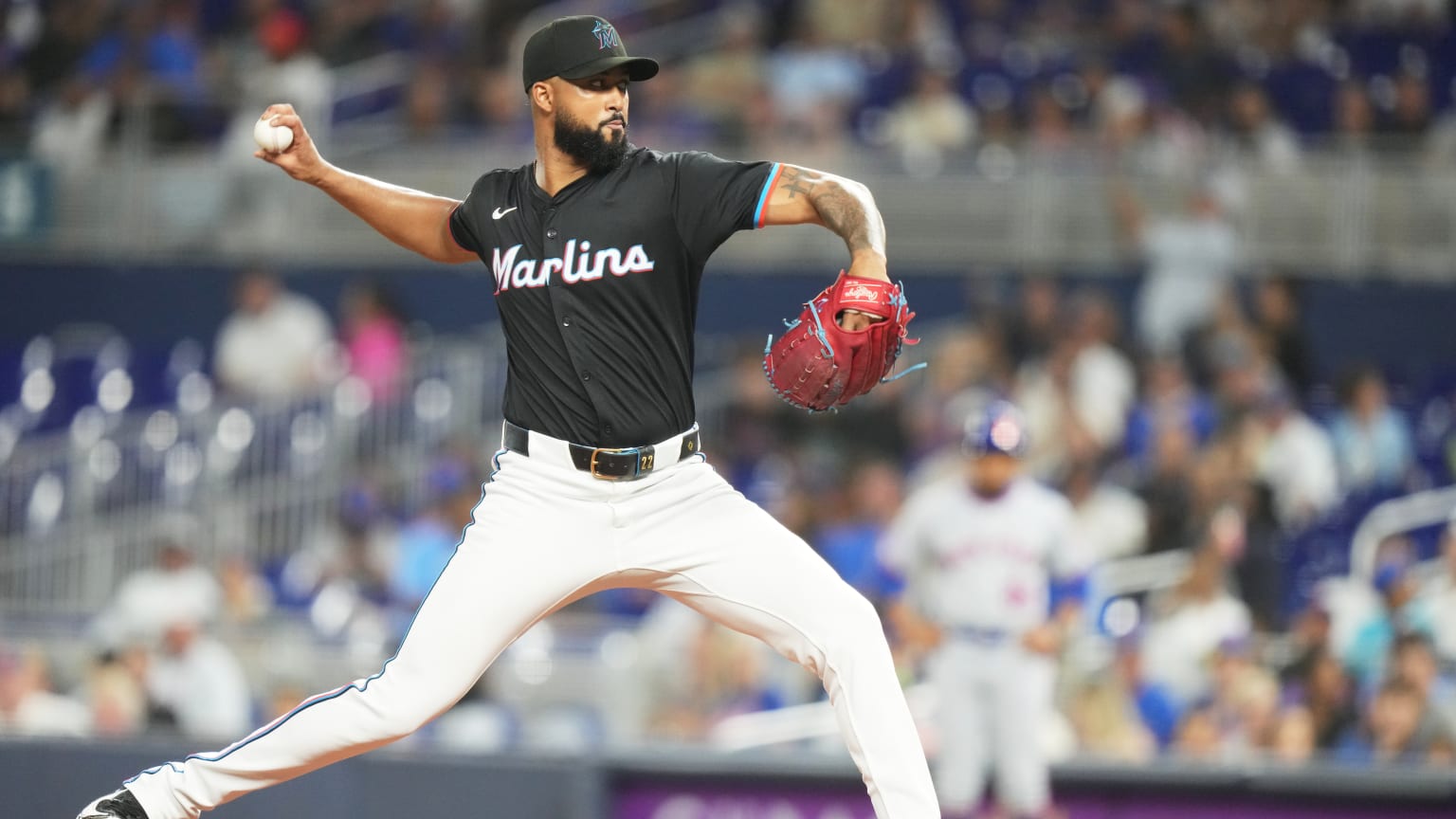 Sandy Alcantara K's Cedric Mullins | 09/26/2025 | Miami Marlins