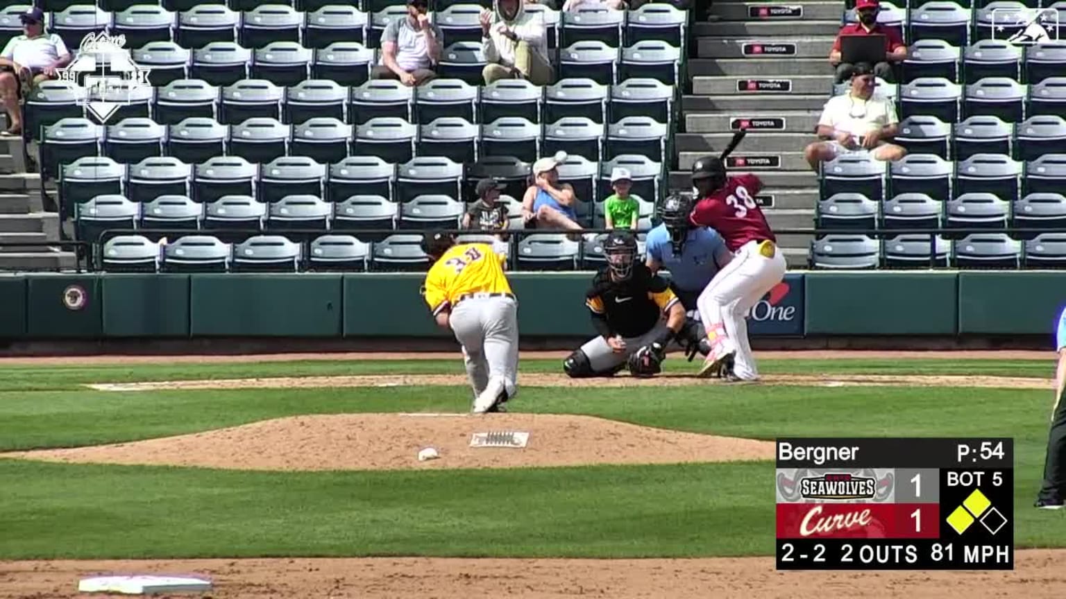 Austin Bergner's final K | 08/09/2023 | MLB.com