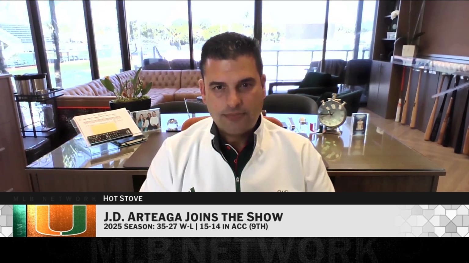 J.D. Arteaga provides outlook for Miami baseball | 01/19/2026 | MLB.com