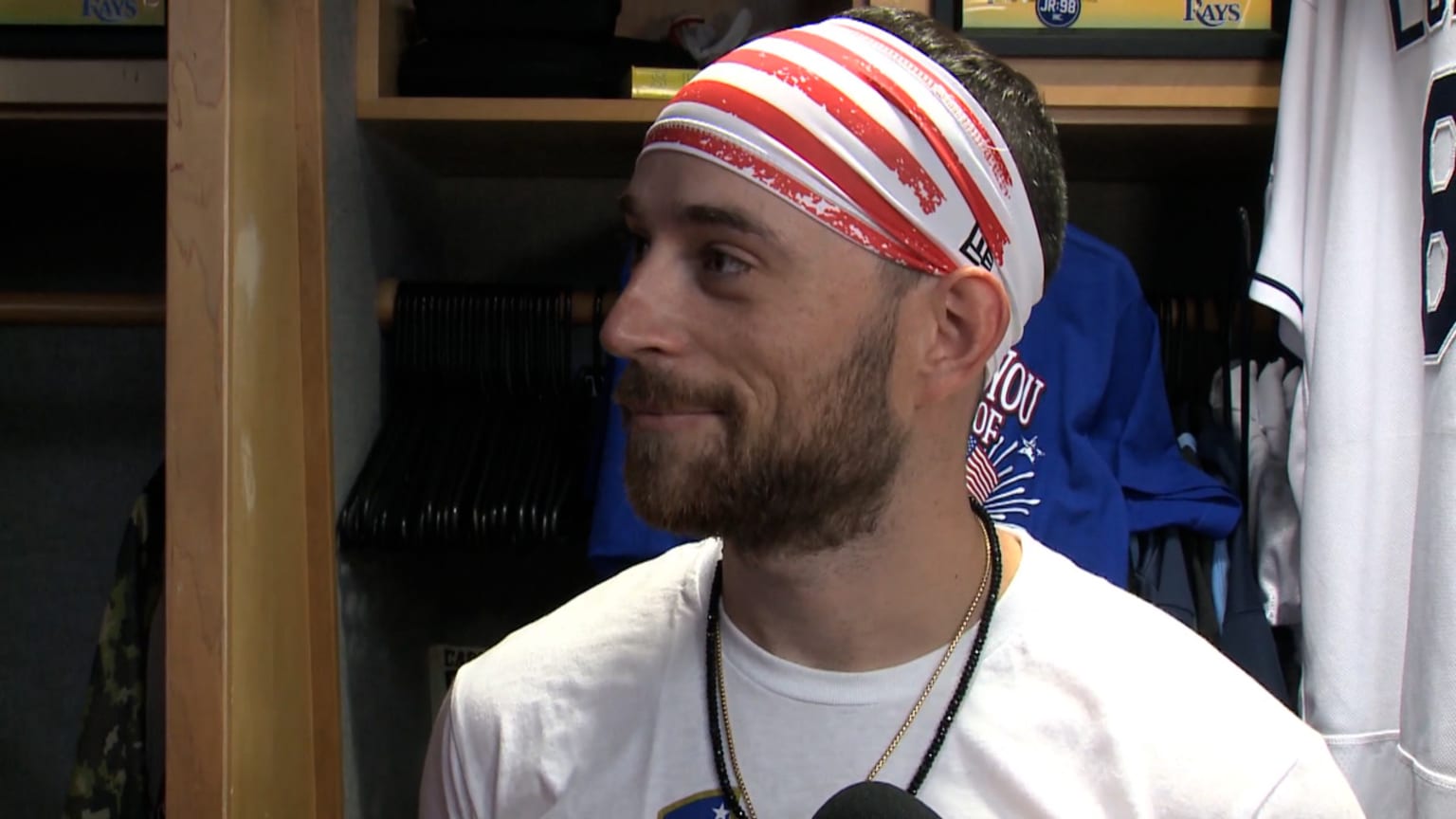 Brandon Lowe talks about re-joining the Rays | 07/04/2023 | Tampa Bay Rays