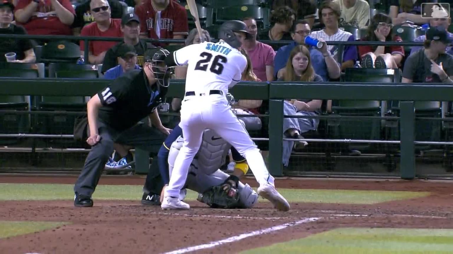 Pavin Smith rips an RBI single to right field | 04/11/2023 | Arizona ...