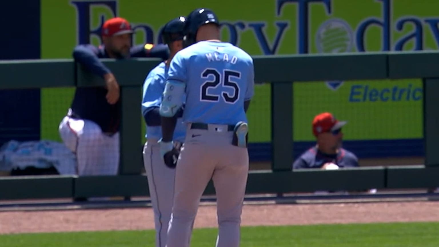 Curtis Mead hits an RBI single to left | 03/23/2024 | Tampa Bay Rays