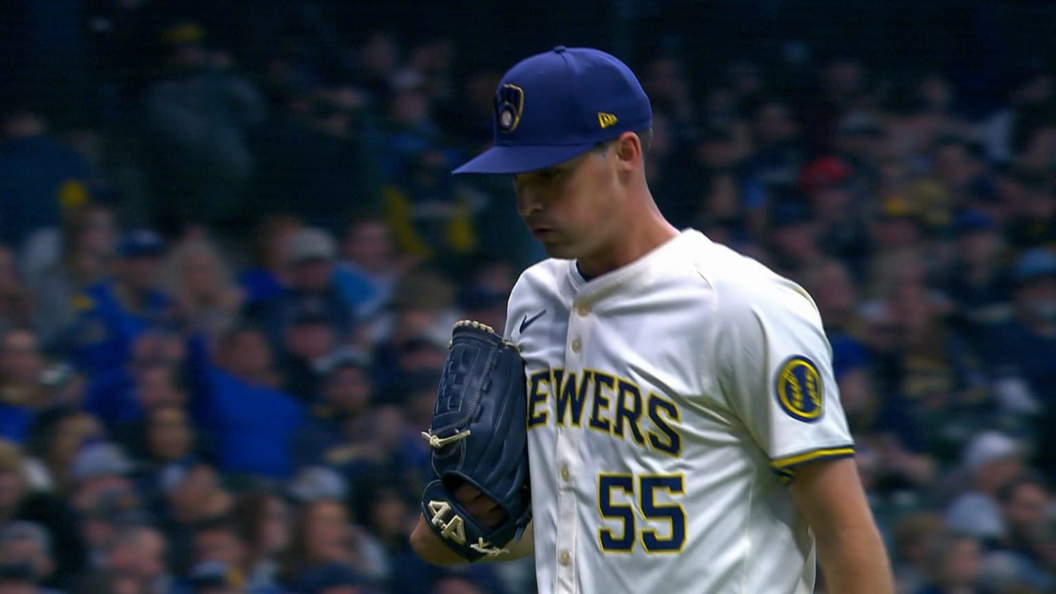 Hoby Milner strikes out Kyle Farmer | 04/02/2024 | Milwaukee Brewers