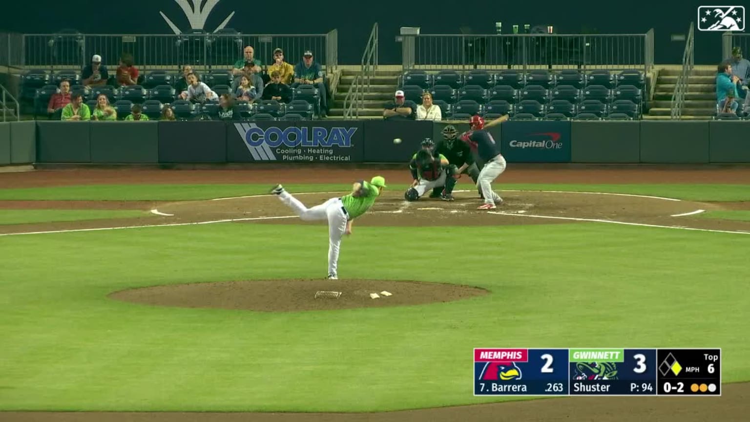 Jared Shuster strikes out his eighth batter | 04/15/2023 | Atlanta Braves