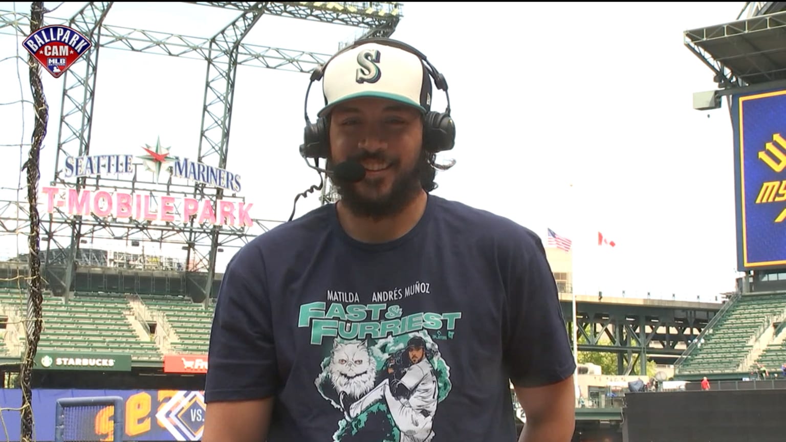 Andrés Muñoz on being named AL Reliever of the Month | 05/09/2025 ...