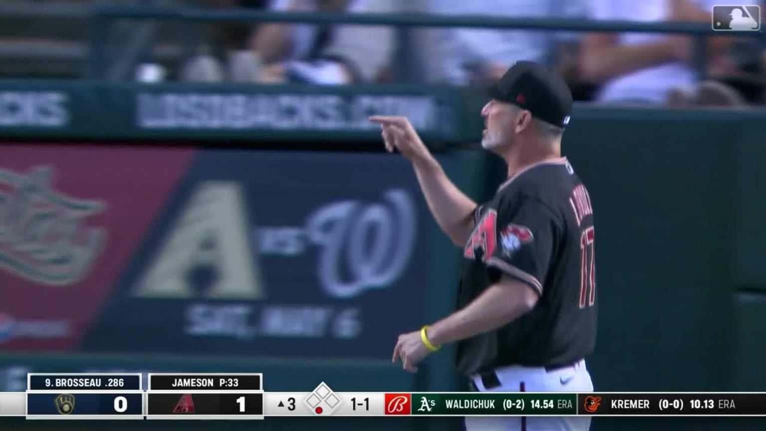 Torey Lovullo gets ejected after arguing calls | 04/12/2023 | MLB.com