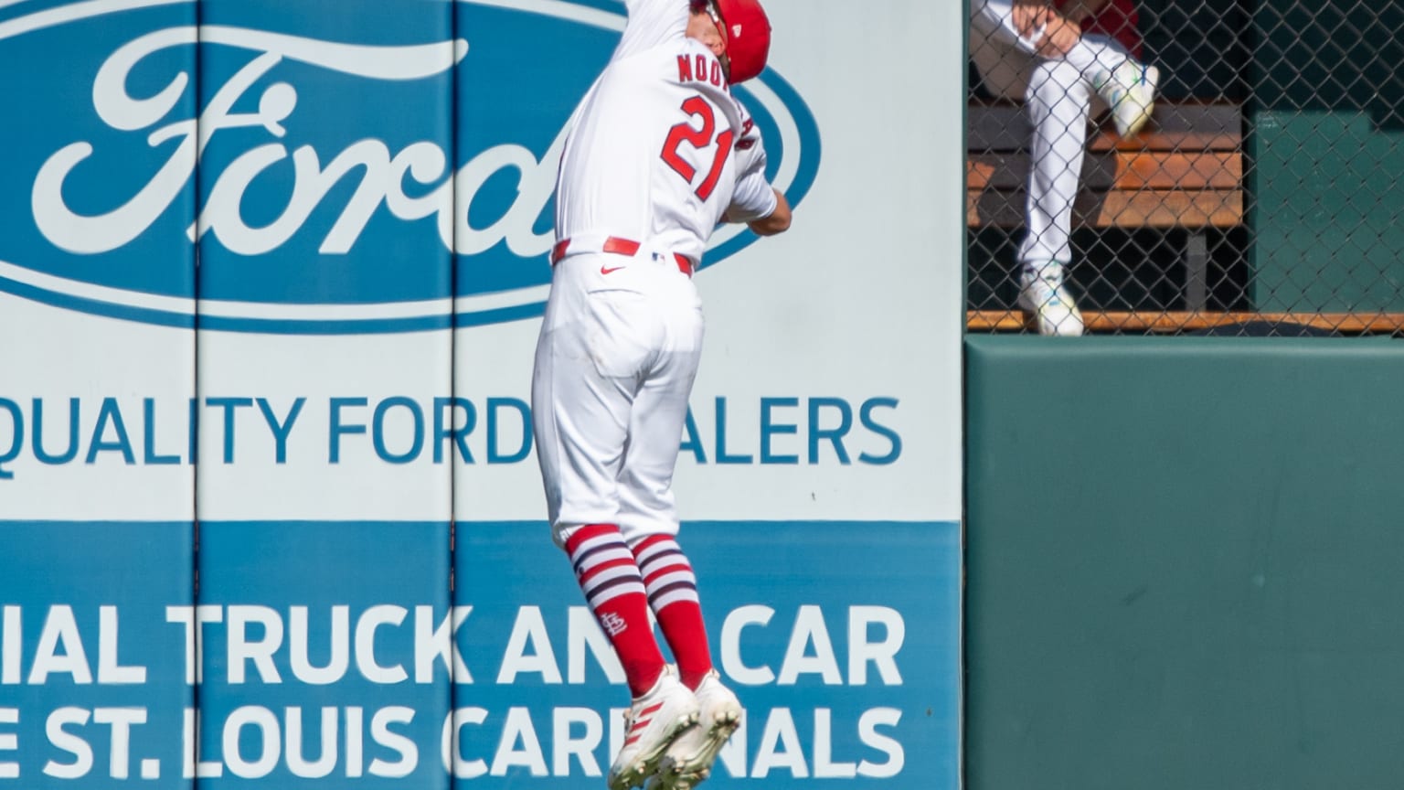 Lars Nootbaar's incredible catch to get double play | 05/22/2024 | St ...