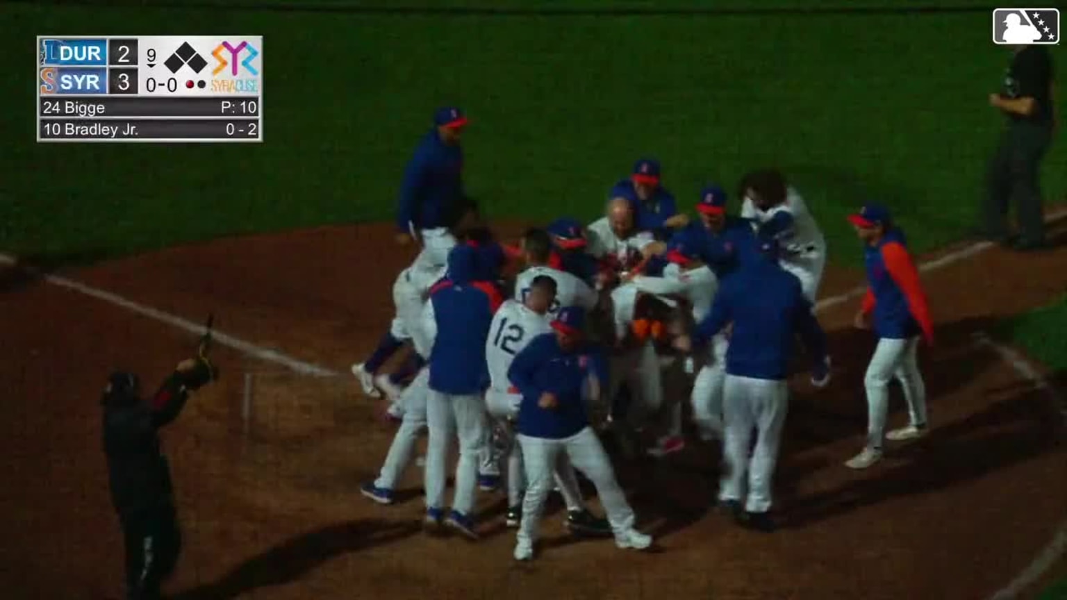 DJ Stewart's walk-off solo home run | 08/21/2024 | New York Mets