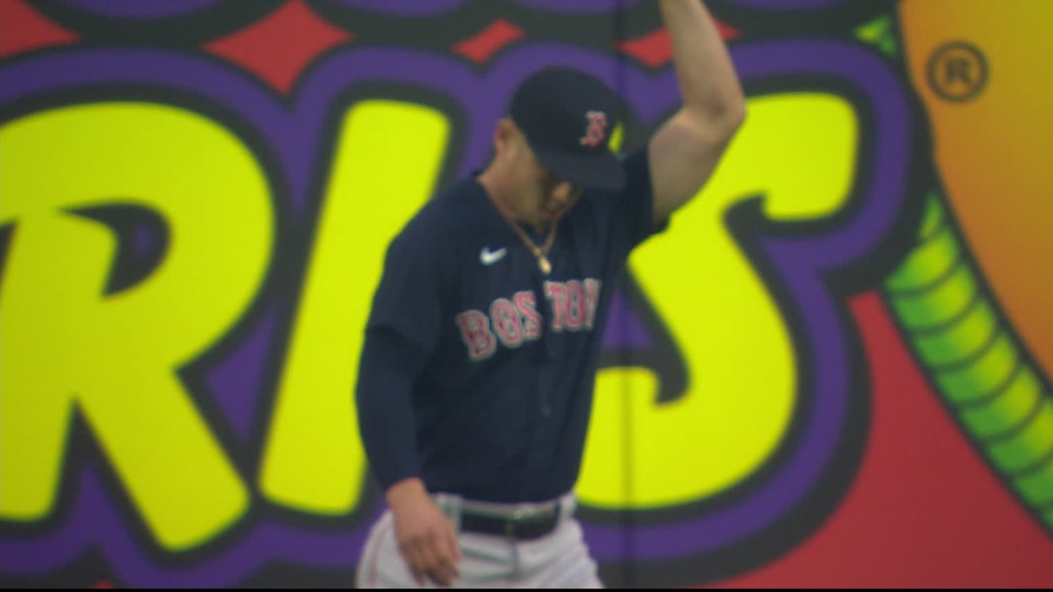 Rob Refsnyder makes an impressive sliding catch | 06/06/2023 | Boston ...