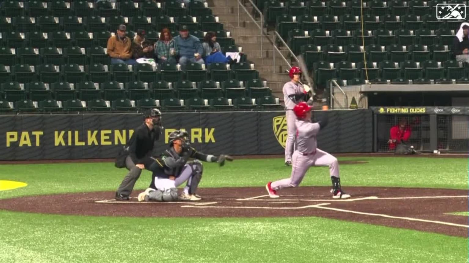 Jordan Beck hits a three-run home run to center field | 05/06/2023 ...