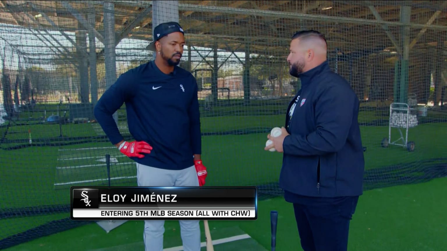 Jimenez joins Alonso to discuss his hitting routine | 02/25/2023 ...