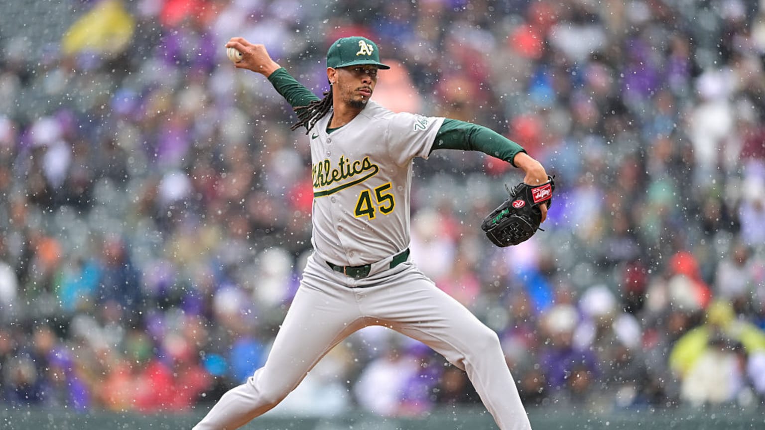 Osvaldo Bido poncha a cinco | 04/04/2025 | Los Athletics de Oakland