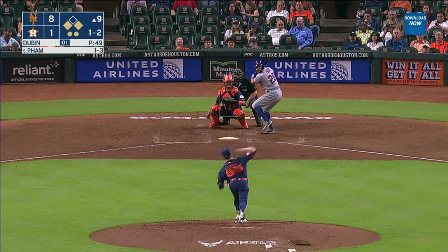Tommy Pham hits an RBI single in the 9th inning | 06/19/2023 | New York ...