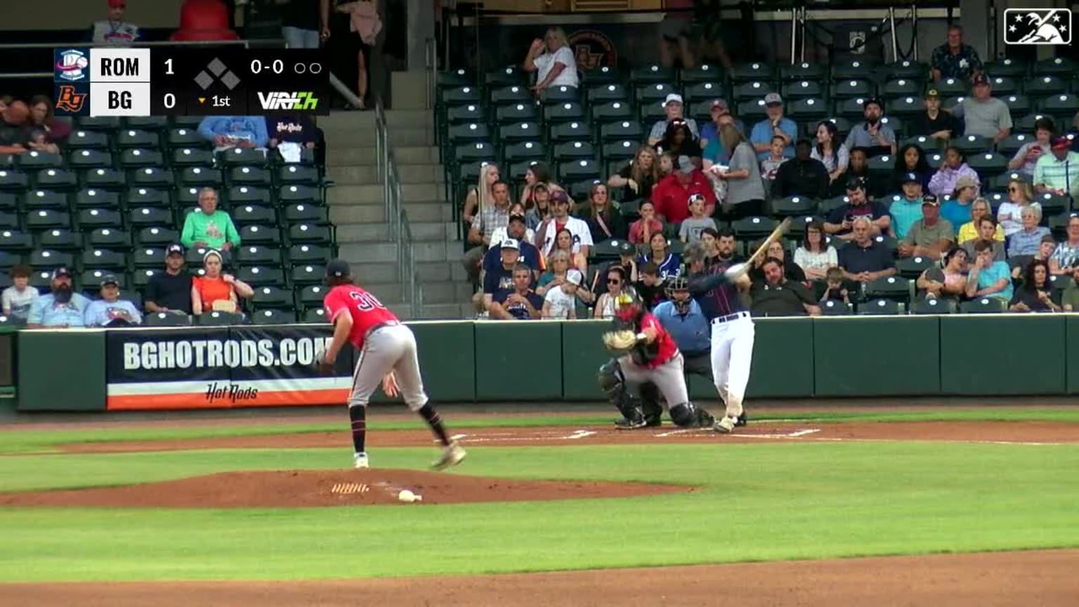 Rays prospect Carson Williams hits two-run home run | 04/16/2023 | Tampa Bay Rays