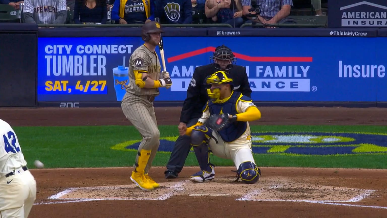 Tyler Wade scores on a passed ball | 04/15/2024 | San Diego Padres