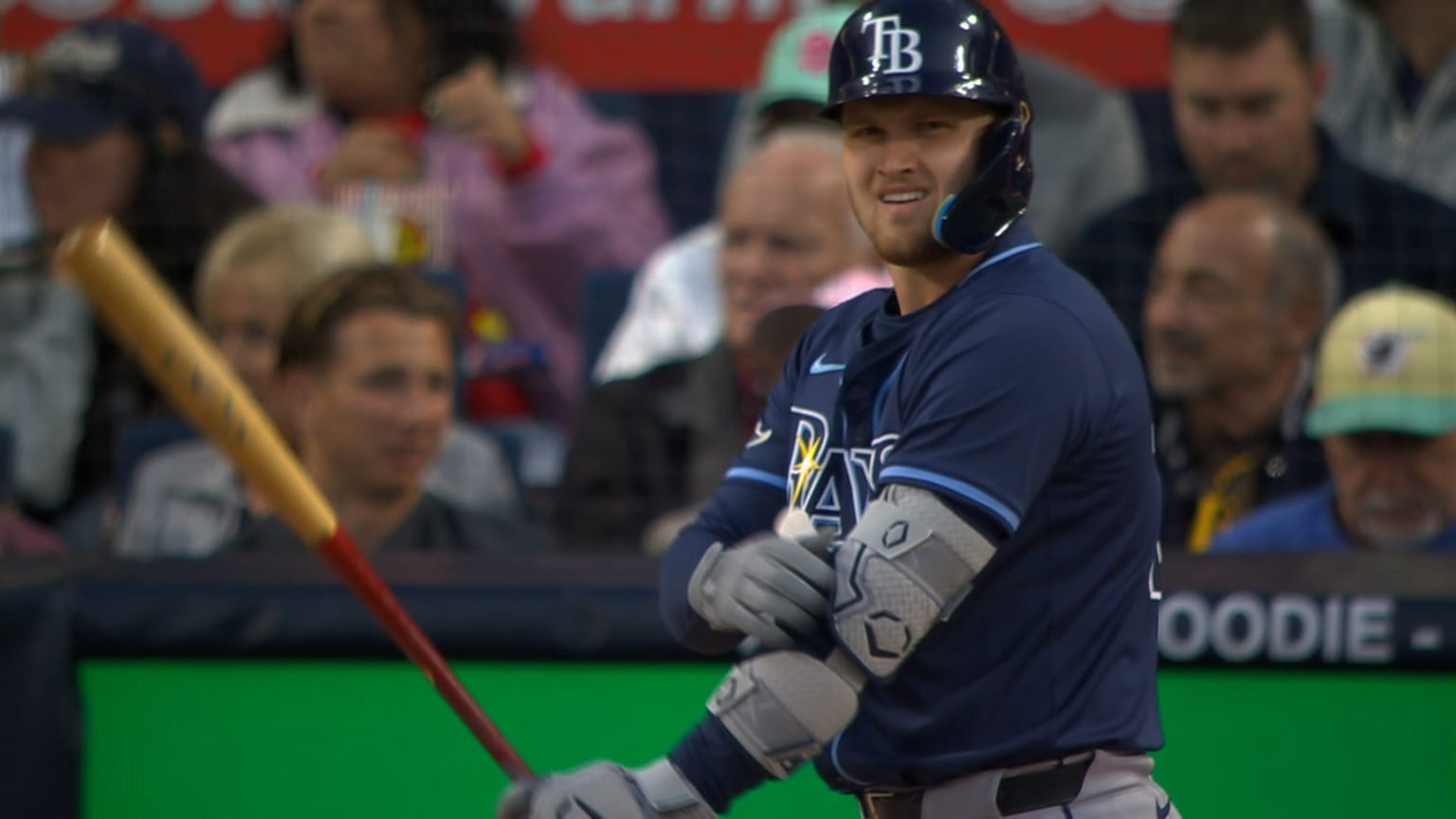 Curtis Mead's sac fly | 04/26/2025 | Tampa Bay Rays