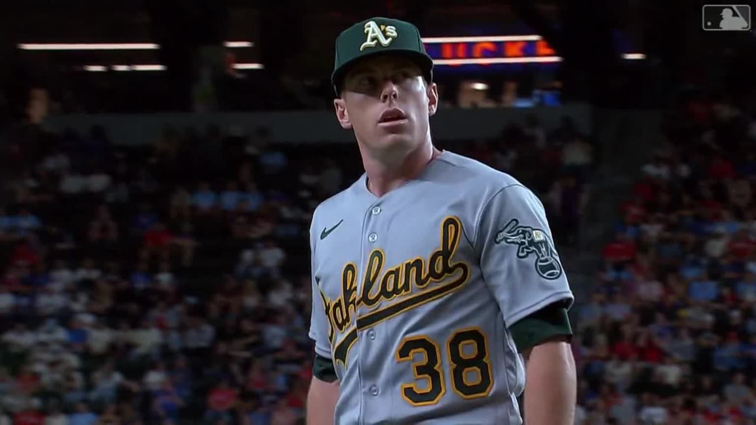 JP Sears K's 11 batters against the Rangers | 04/21/2023 | Athletics