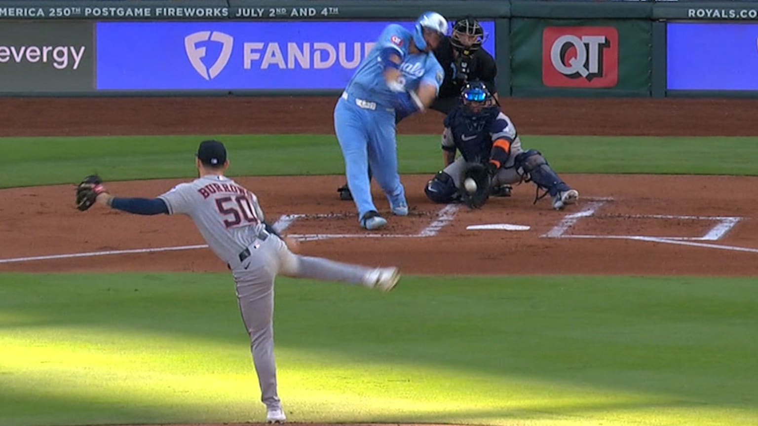 Mike Burrows strikes out Vinnie Pasquantino | 06/13/2026 | Houston Astros