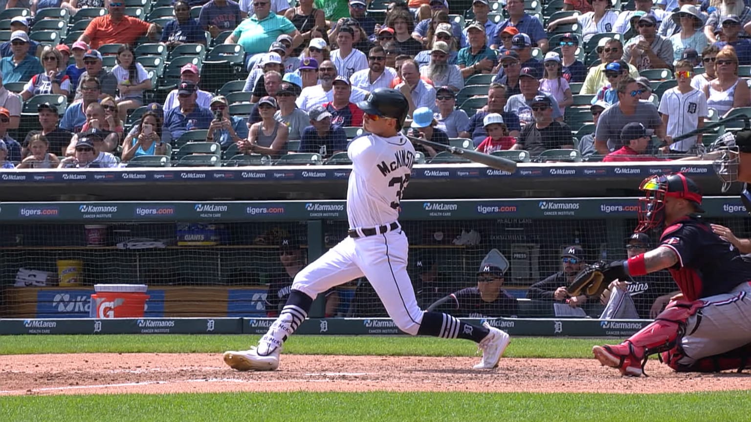 McKinstry cranks a two-run double to right-center | 08/10/2023 | Detroit Tigers