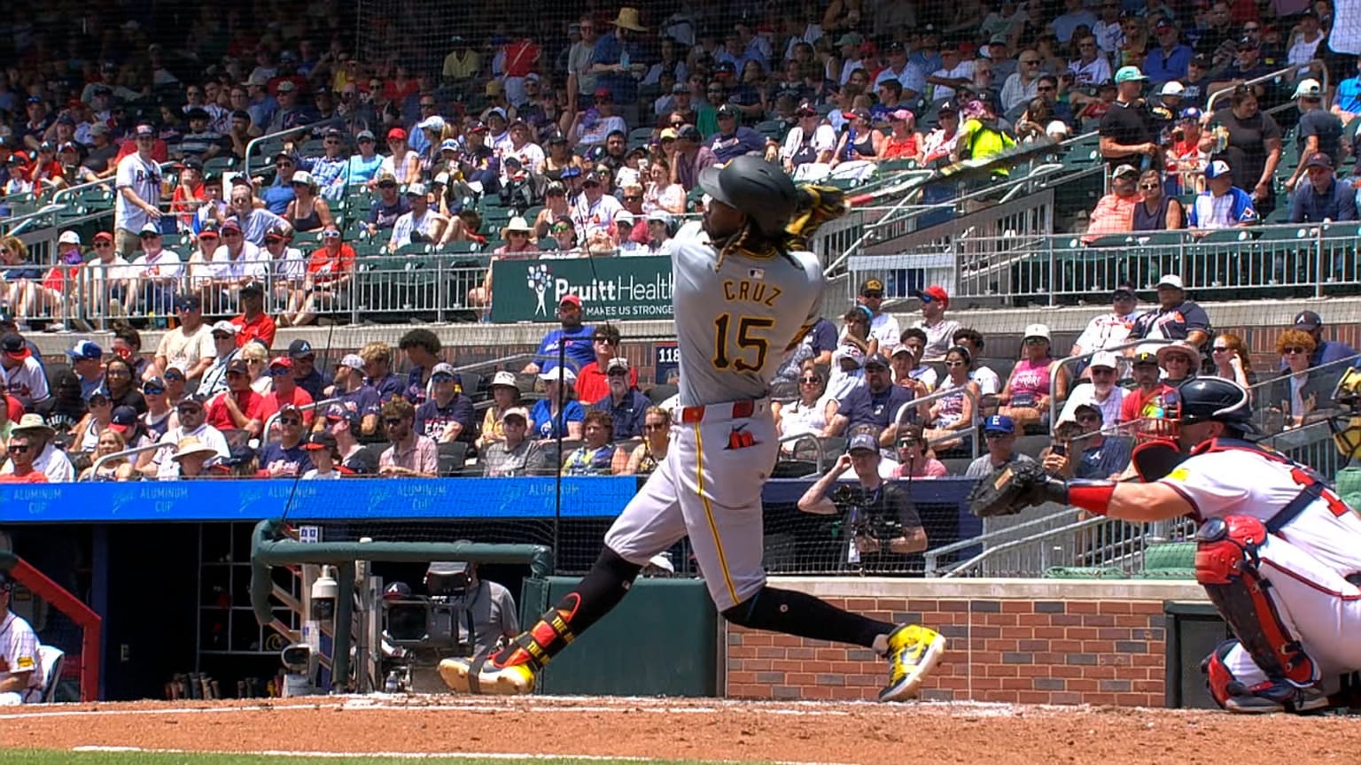 Data Viz: Oneil Cruz's two-run home run | 30/06/2024 | Lasmayores.com
