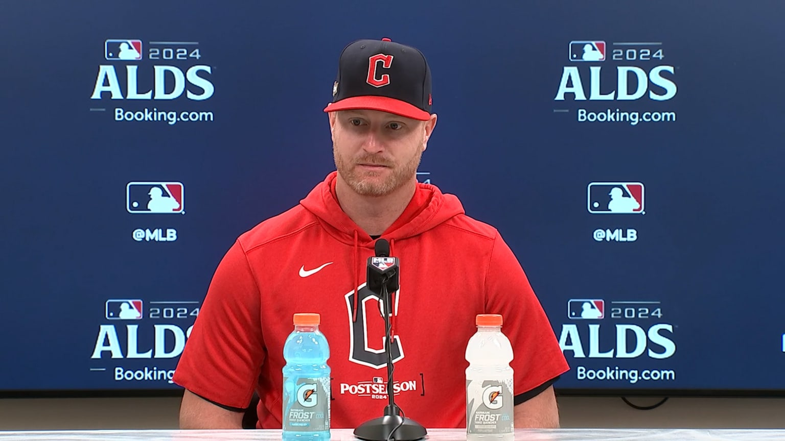 Alex Cobb discusses starting Game 3 of ALDS | 10/07/2024 | Cleveland ...